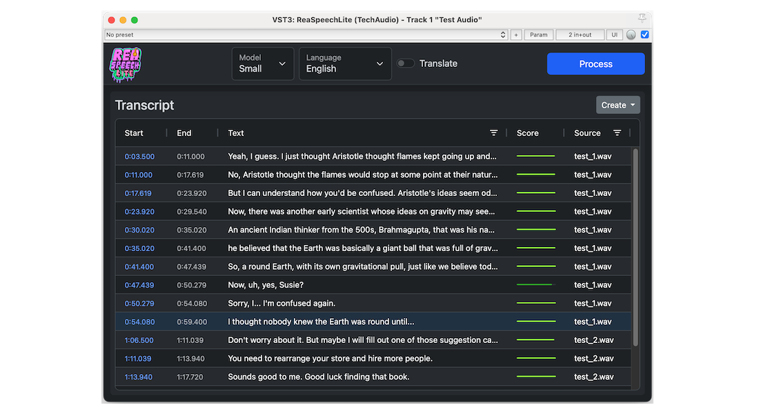 Introducing ReaSpeech Lite - Tech Audio